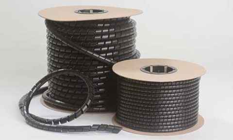 Cinta helicoidal para la industria eléctrica